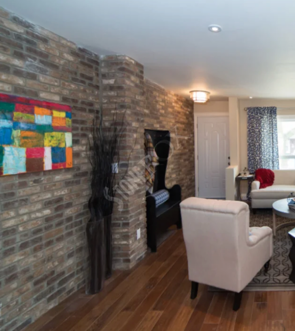 Thin Clay Brick Veneer - Embarcadero - Flat - Small Box (7 SF)