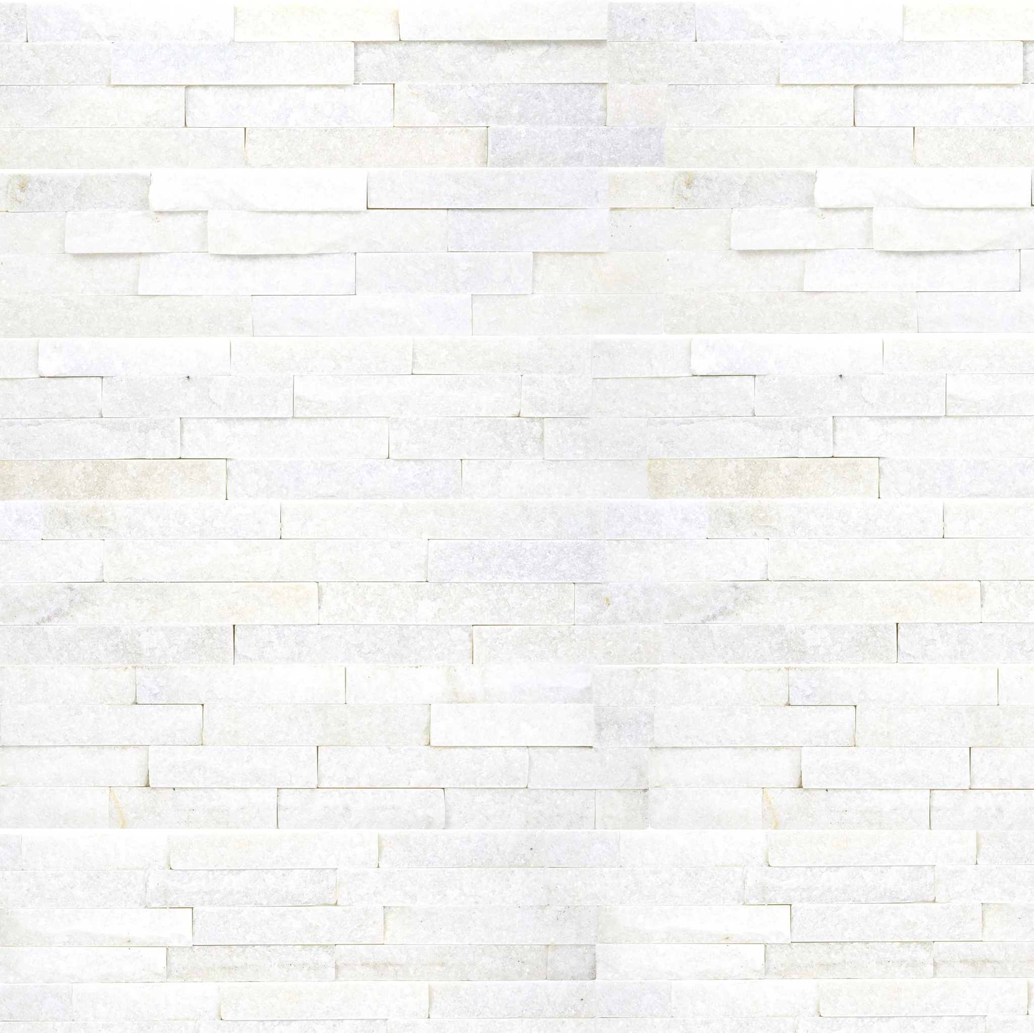 StoneRox Natural Stone Panels - Snow White - Flat